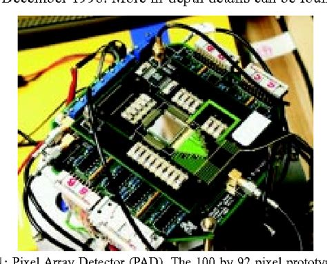 Figure 1 From Microsecond Resolution X Ray Imaging Tests Of A Pixel