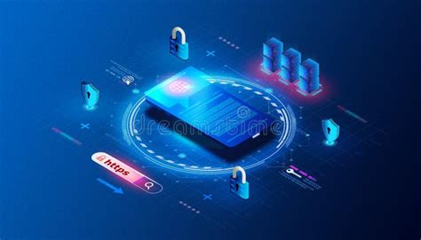 hypertext transfer protocol secure concept 3d illustration
