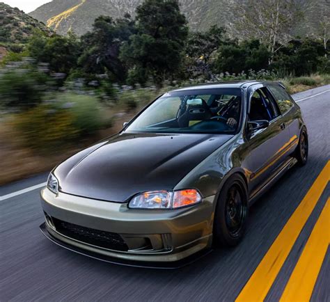 Modified 1994 Honda Civic Si A Fathers Passion Stance Auto Magazine