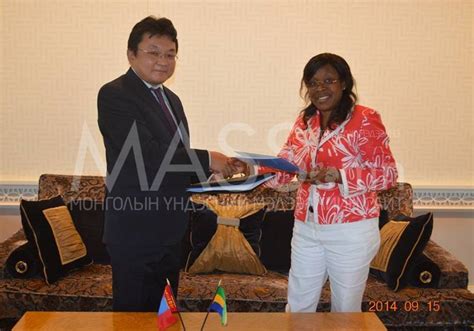 Бүгд Найрамдах Габон улстай дипломат харилцаа тогтоох тухай албан