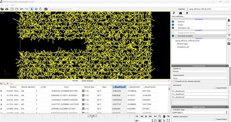 Glyph Plot For Force Vector Ovito Materials Science Community Discourse