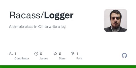 Github Racass Logger A Simple Class In C To Write A Log