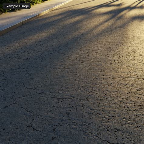 Cracked Road Texture