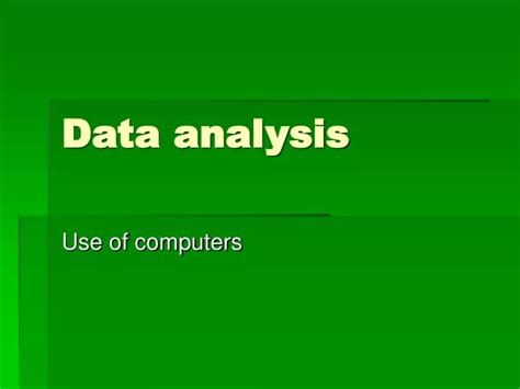 PPT Data Analysis PowerPoint Presentation Free Download ID