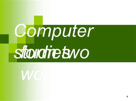 Computer Form 2 Notes Pptx Internet Computing