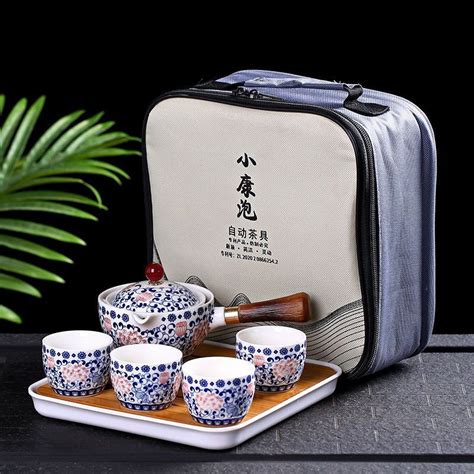 중국 공푸 차 세트 휴대용 찻주전자 세트 차 메이커 인퓨저 휴대용 찻잔 세트 도자기 6 개 세트 Aliexpress