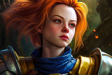 Download Digital Art Beautiful Woman Artistic Portrayal Royalty Free