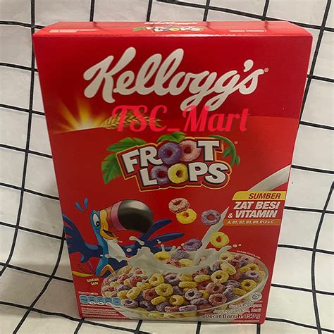 Jual Kelloggs Rice Krispies Corn Flake Froot Loops Frosties Kelog Kellog Kelloggs