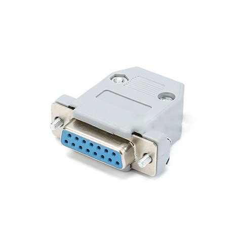 15 Pin Female Male D Sub Plug Solder Connector Rs232 Serial Db15 Da15 Hood Shell Ebay