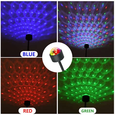 미니 Led 자동차 지붕 스타 나이트 라이트 프로젝터 분위기 갤럭시 램프 Usb 장식 음성 제어 자동 지붕 룸 천장 데코