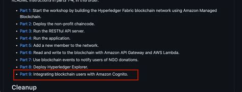 the link in point 9 of the documentation is broken · issue 191 · aws