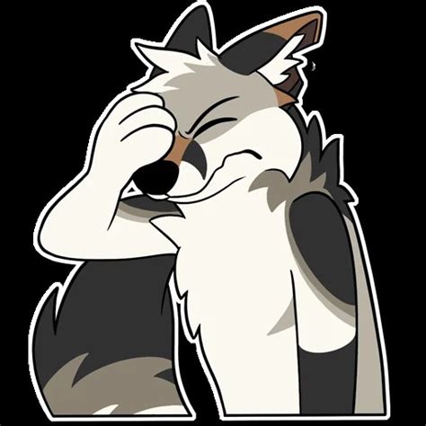Create Meme Stickers Telegram Stickers Furry Wolf Pictures