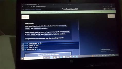 Ebrima Sissoko On Linkedin After 118 Steps First Project In Javascript Is Successfully