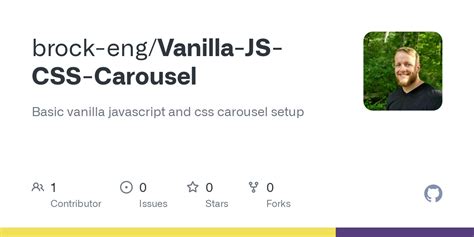 Github Brock Eng Vanilla Js Css Carousel Basic Vanilla Javascript