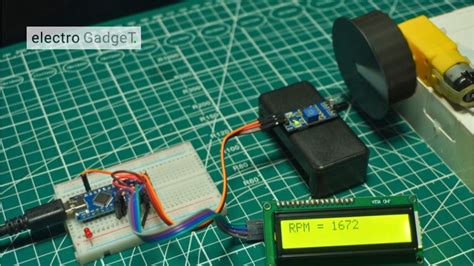 Digital Rpm Meter Using Arduino And Ir Sensor