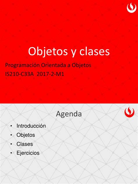 Poo Sesion 2 Objetos Y Clases Pdf Objeto Informática Clase Programación Informática