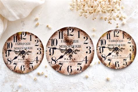 Clock Face Craft The Graphics Fairy