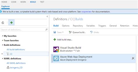 How To Deploy A Nodejs App To Azure In Visual Studio Online