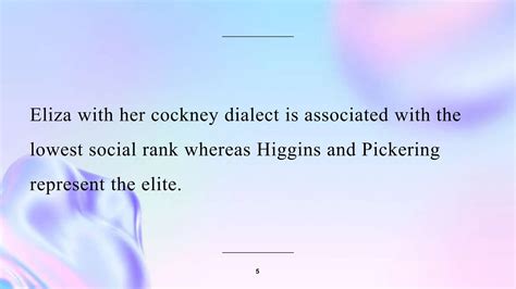 Pygmalion The Play Communication Pptx