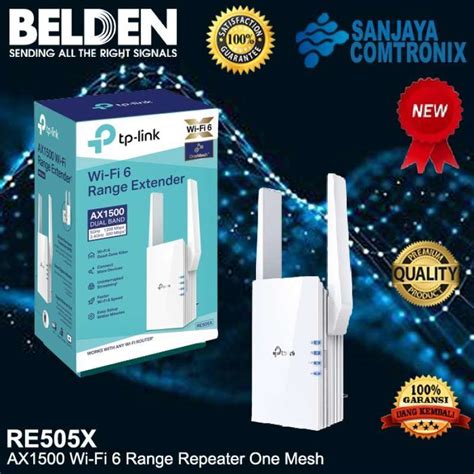Jual Tp Link Re505x Ax1500 Wi Fi 6 Range Extender One Mesh Di Seller Velvet Store Cengkareng