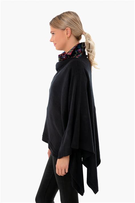 Black Monterey Poncho Pomander Place
