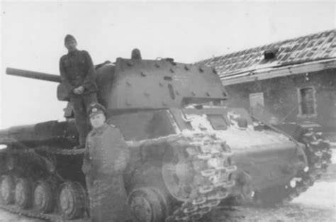 Kv 1e Tank Eastern Front World War Photos