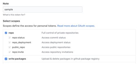สวัสดี Github Package Registry
