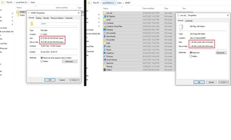 My User Folder Is Shown Its Consuming More Than 35gb But It Has Only Microsoft Community