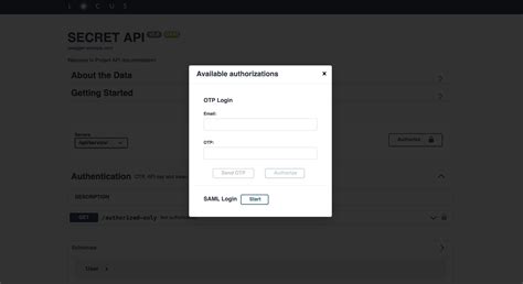 Github Dsaidgovsgswagger Ui Plugins Monorepo Swagger Ui Plugins Layout Otp Auth Saml Auth
