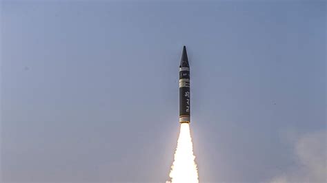 India Successfully Test Fires Medium Range Ballistic Missile The Hindu