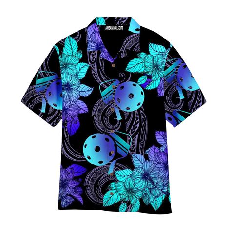 Pickleball Hologram Hawaiian Shirt Perfect Outfit For Men And Women O