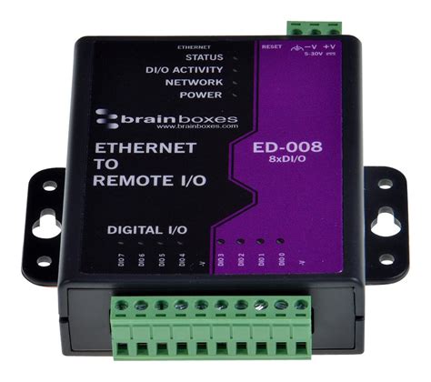 Ethernet To Digital Ports I O Module Brainboxes CPC
