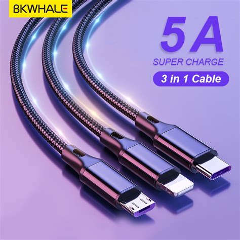 Dây Cáp Sạc Nhanh A Trong Micro Usb Type C IP Android Shopee Việt Nam