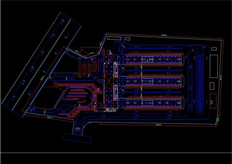 Bus Terminal Dwg Detail For Autocad • Designs Cad