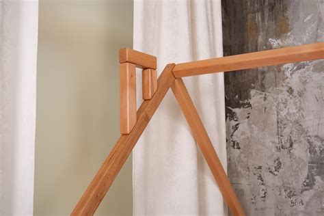 ᐉ Ліжко будиночок дитяче Busywood Монтессорі на ніжках модель 2 200х160 см Натуральне дерево