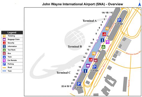 John Wayne International Airport Sna California