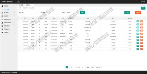 ssm企业工资管理系统javaweb公司员工部门考勤奖金LayUI源码mysql 虎窝淘