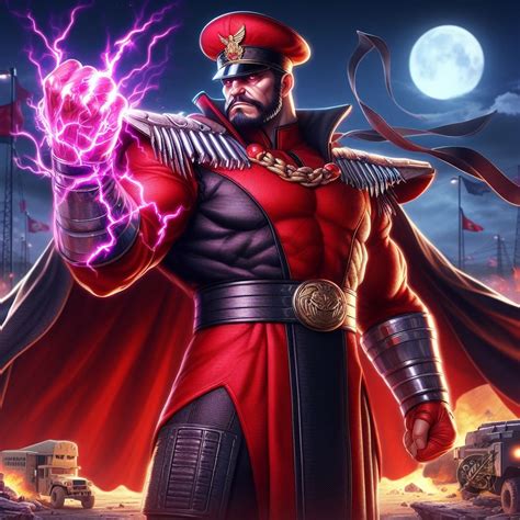 M Bison Street Fighter By Gallerybrisart On Deviantart