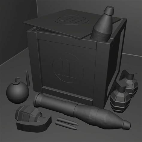 💣 Tf2 Large Ammo Crate・ 3d File For ・cults