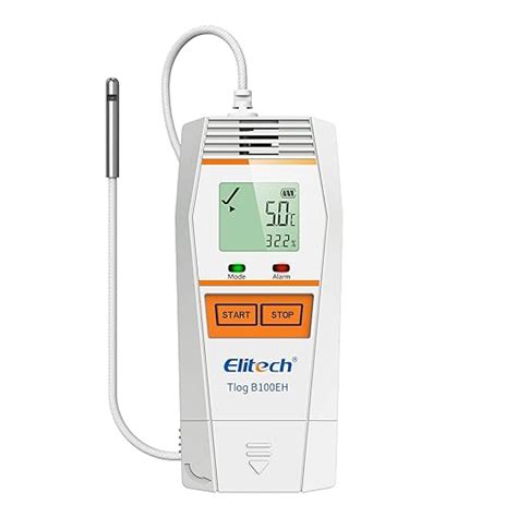 Elitech Tlog B100eh Registrador De Datos De Temperatura Y Humedad