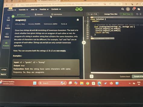 snehadip ghoshal on linkedin gfg160 geekstreak2024 dsachallenge