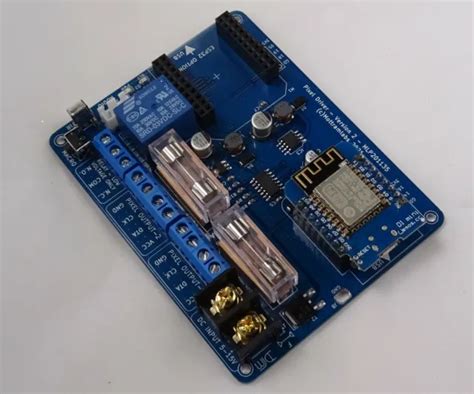 Wemos Esp8266 Ou Esp32 Ws2811 Ws2812 Del Driver Board Wled 5v 12v