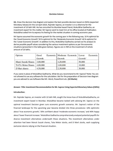 Decision Science Pdf Forecasting Errors And Residuals