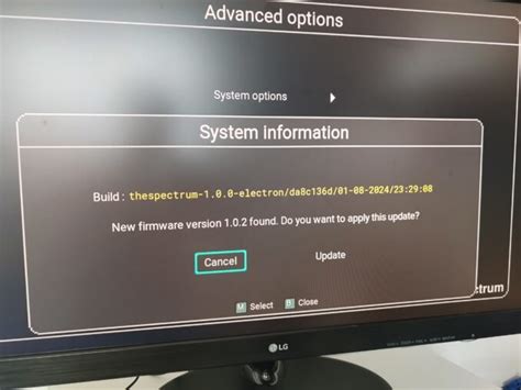 The Spectrum Firmware Upgrade V102 Perdigaos Arcade