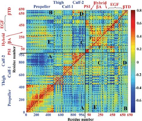 Dynamical Cross Correlation Maps To Compare The Degree Of Correlated
