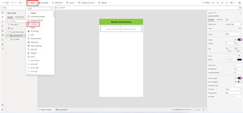 power apps modal dialogs for quality checks guide