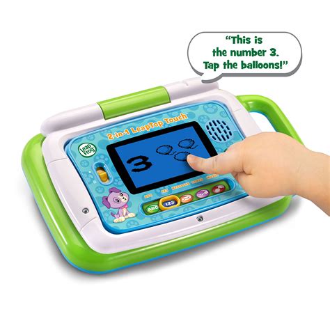 Leapfrog 2 In 1 Leaptop Touch Green Affordable Educational Toys For