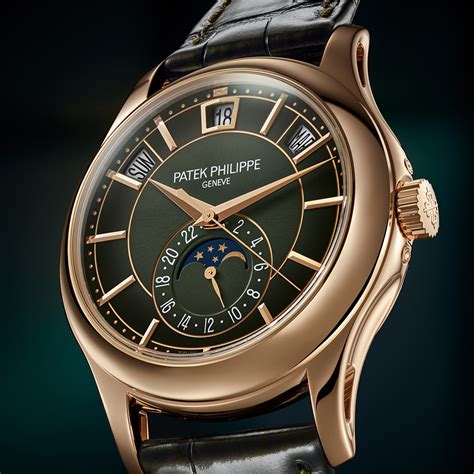 Neue Uhr: Patek Philippe Annual Calendar Ref. 5205 - Green Dial