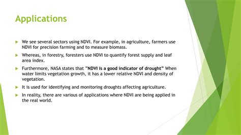 Normalized Difference Vegetation Index Pptx