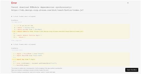 Sx React Codesandbox